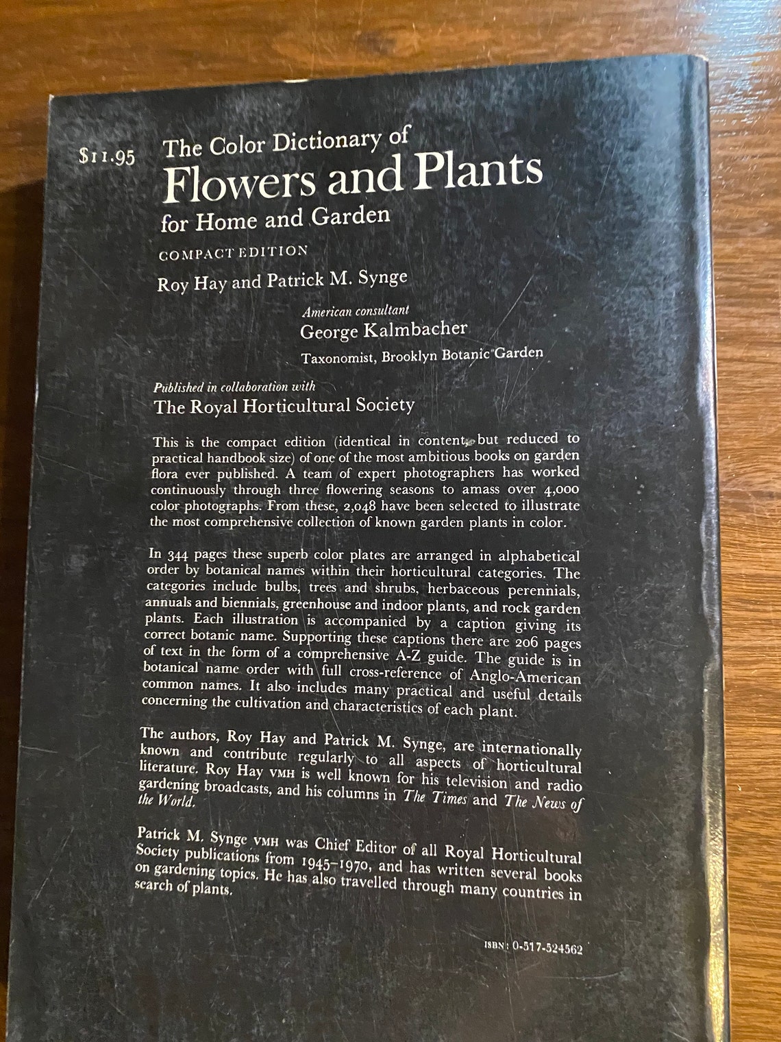 Color Dictionary Encyclopedia of Flowers & Plants for Home and Garden ...