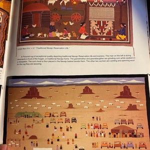 Navajo Weaving Fine Art of Ray Manley Steve Getzwiller 1984 Native ...