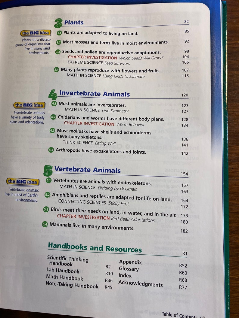 Diversity of Living Things animals Adaptations Plants | Etsy