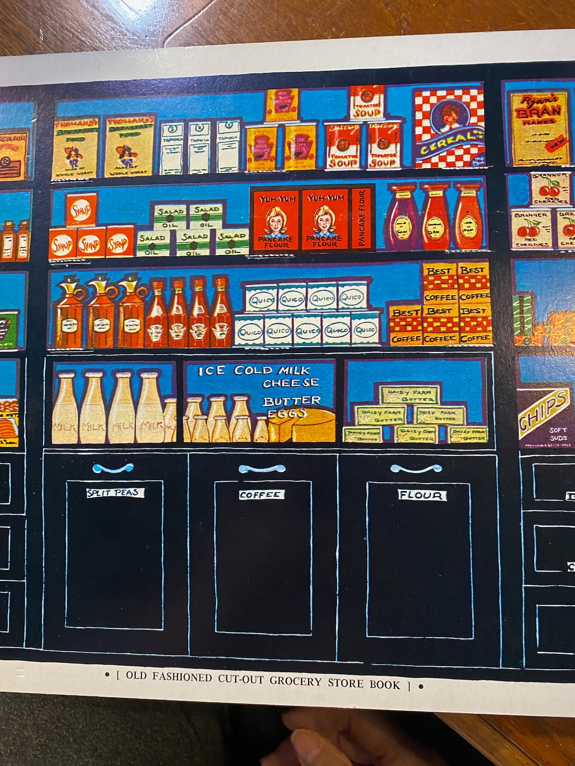 Grocery Store to Set up With Paper Dolls Diorama | Etsy