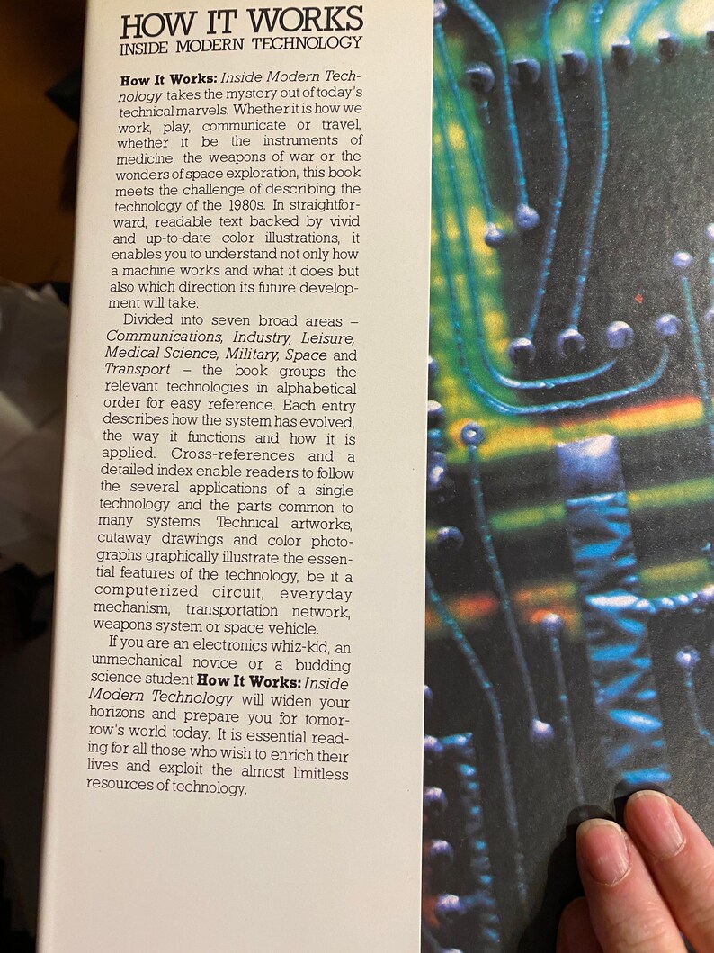 Inside Modern Technology How It Works 1982 Communications - Etsy