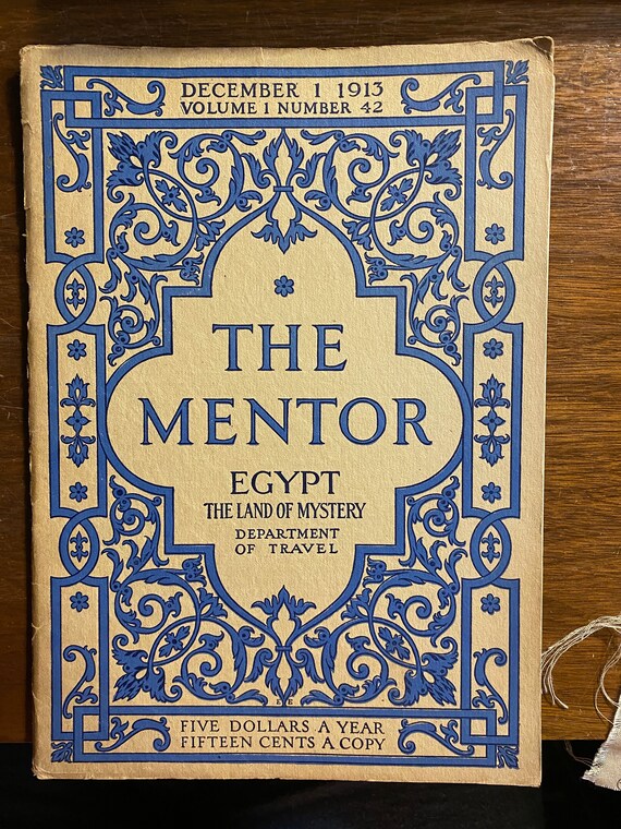 The Mentor Egypt the Land of Mystery Magazine: Dwight | Etsy