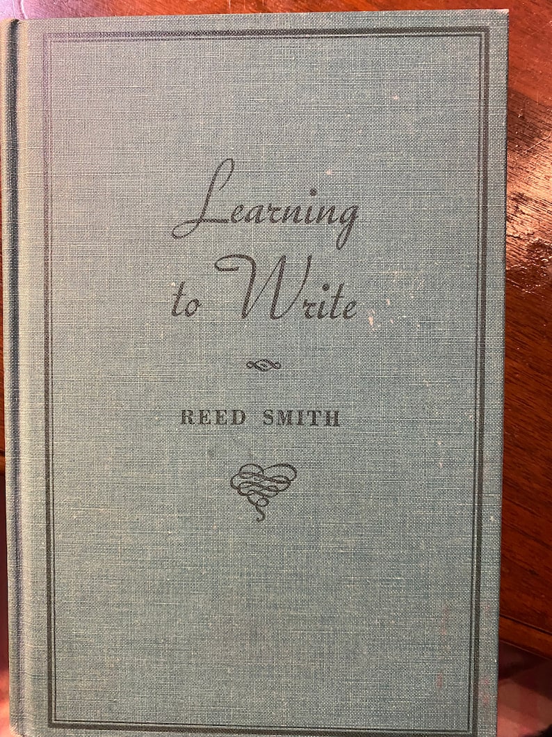 Learning to Write Reed Smith 1940 Elements of Well - Etsy