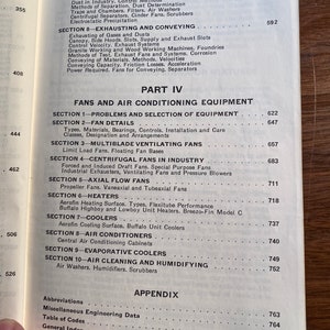 Fan Engineering Manual / Guide Richard Madison 5th Edition Theory ...