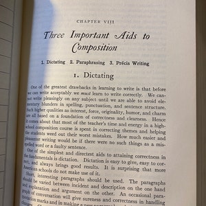 Learning to Write Reed Smith 1940 Elements of Well Developed ...