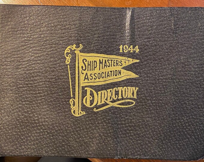 1944 Ship Masters Association Directory - Great Lakes Ships ...