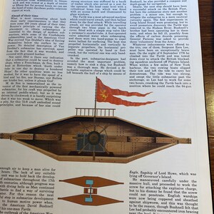 Submarines History / Evolution of Underwater Fighting Vessels - Antony Preston - 1975 ...