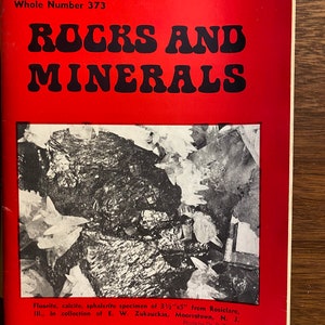 Rocks & Minerals Magazine Choose Edition From 1970 - Mineralogy ...