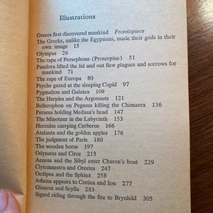 Mythology Edith Hamilton 1969 History of Greek and Roman Gods ...