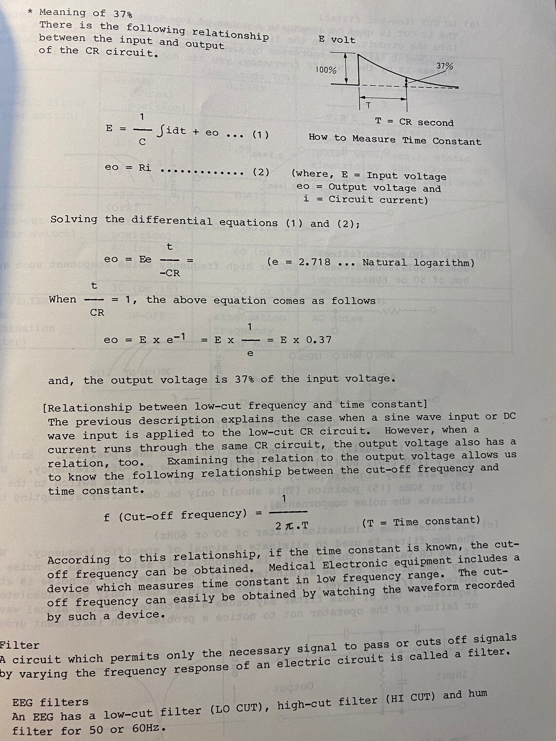 Basic Electronics and EEG Operation Guide for EEG Operators | Etsy