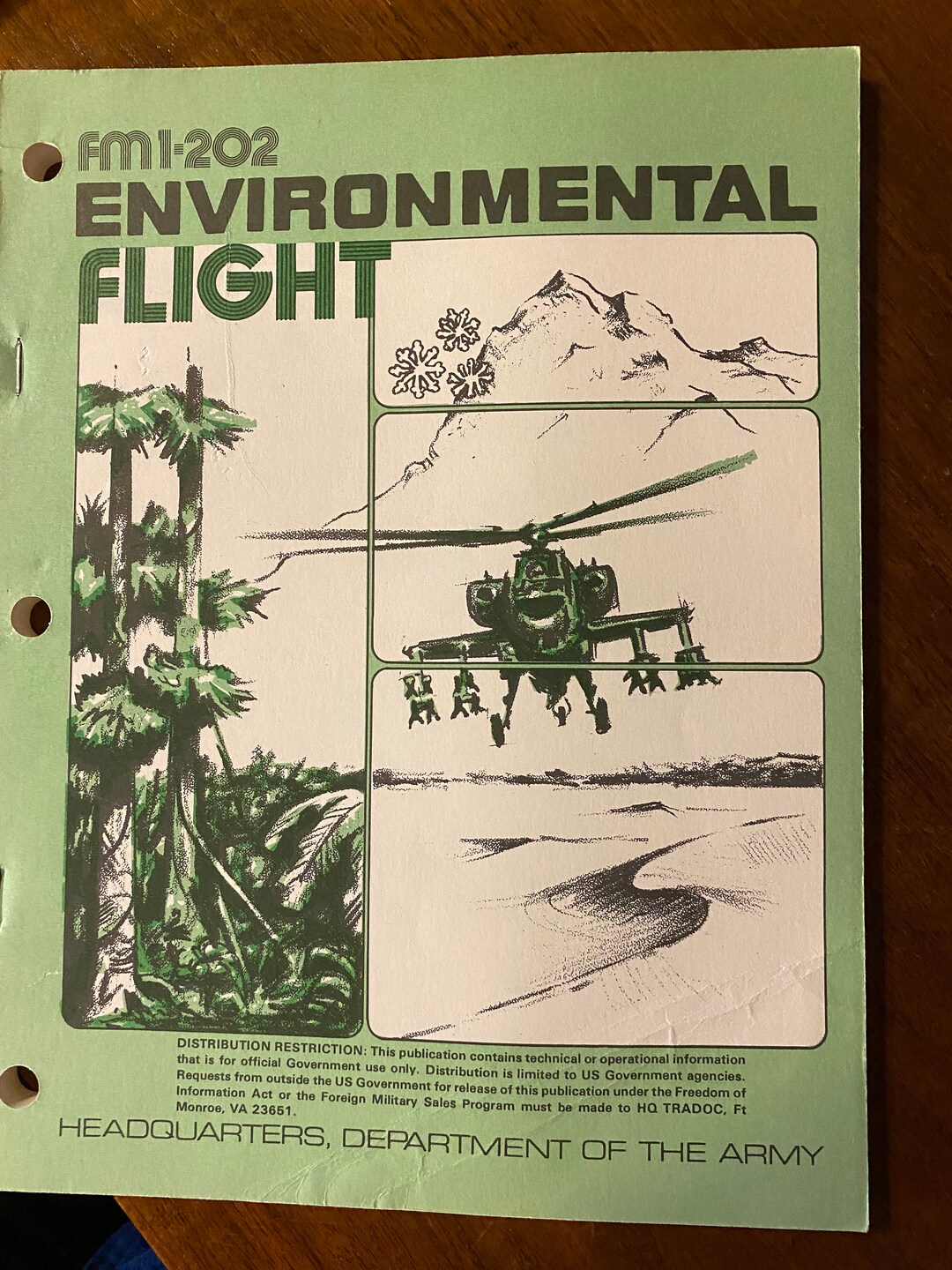 Environmental Flight - Department of the Army Field Manual FM 1-202 ...