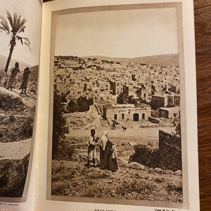 Illustrated Bible Geography & Atlas Biblical World 1940s Color Maps ...