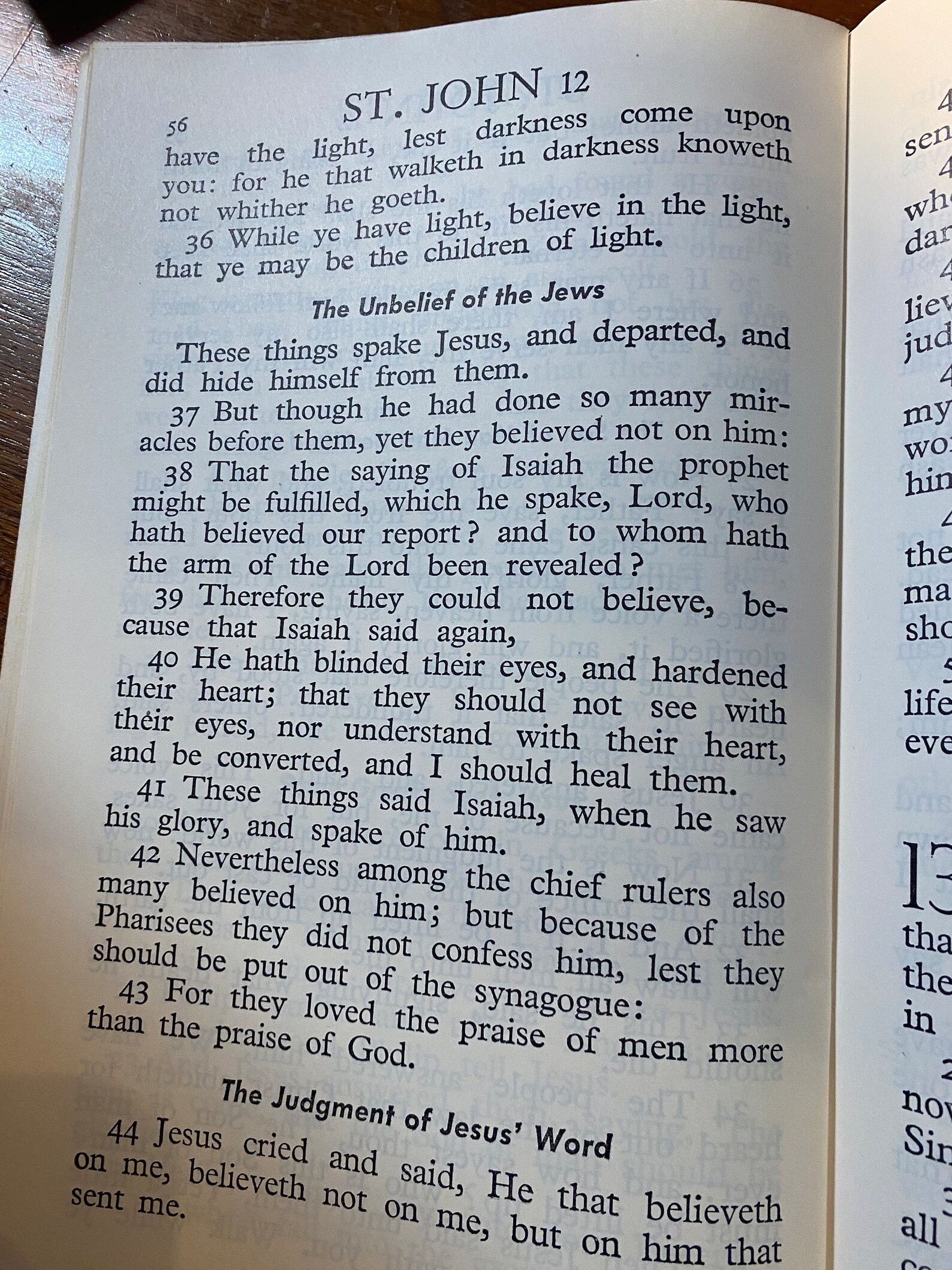 The Gospel According to Saint John King James Version 1611 - 1973 ...