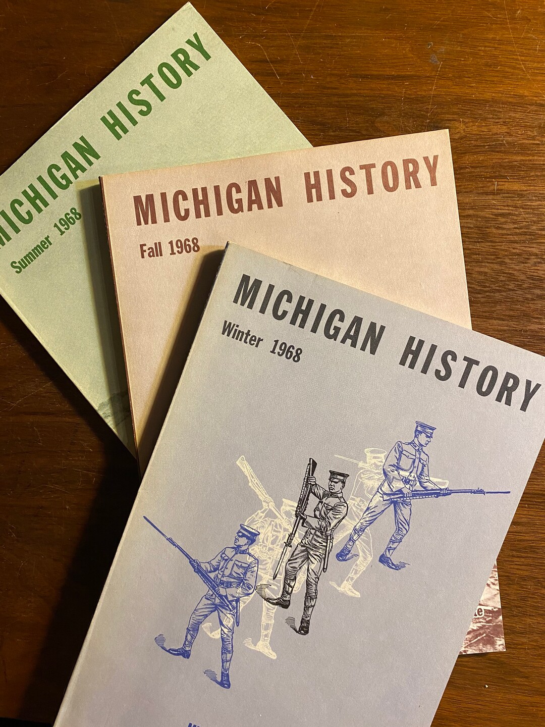 Michigan History Magazine - 1968 Choose Volume - Editor Donald Chaput ...