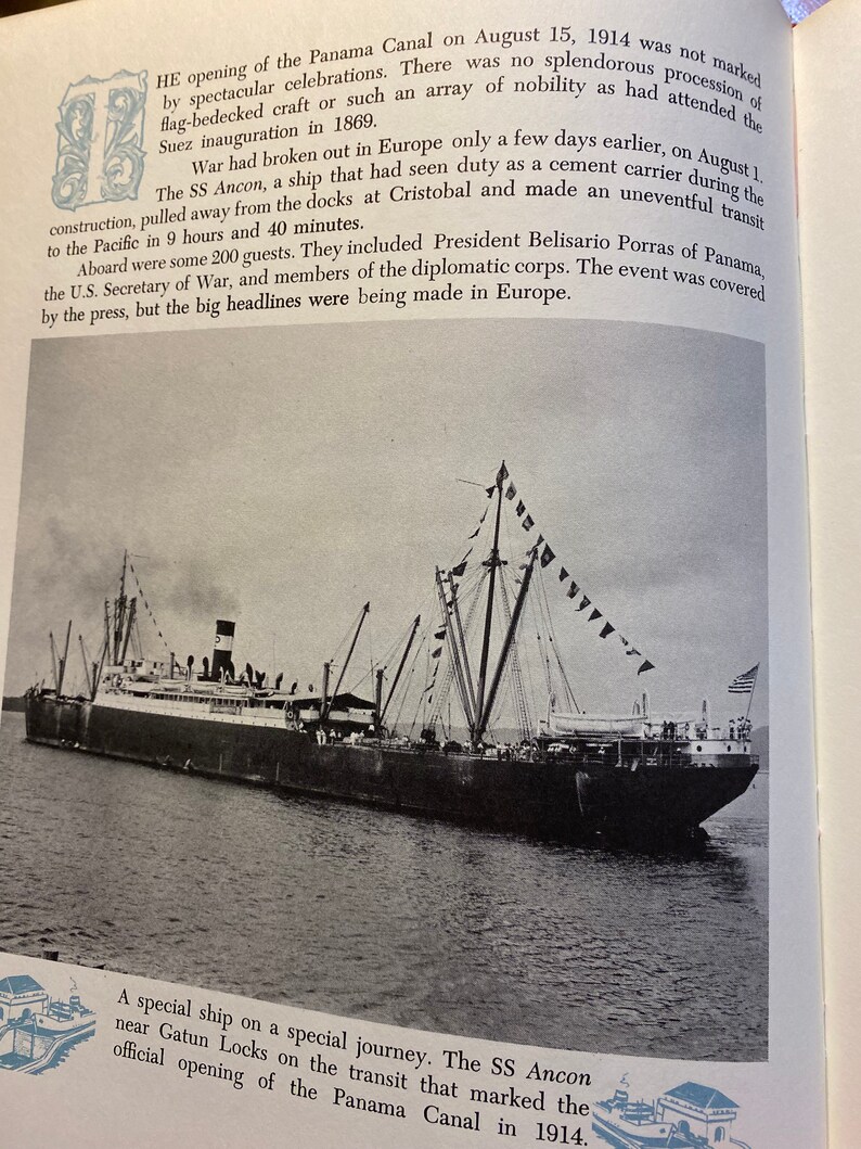 The Panama Canal 50th Anniversary 1914 - 1964 - American History ...