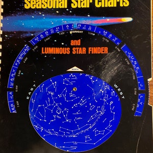 Seasonal Star Charts - Astronomy the Nature Company - 1972 - Discovery ...