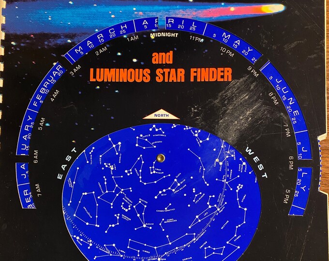 Seasonal Star Charts - Astronomy the Nature Company - 1972 - Discovery ...