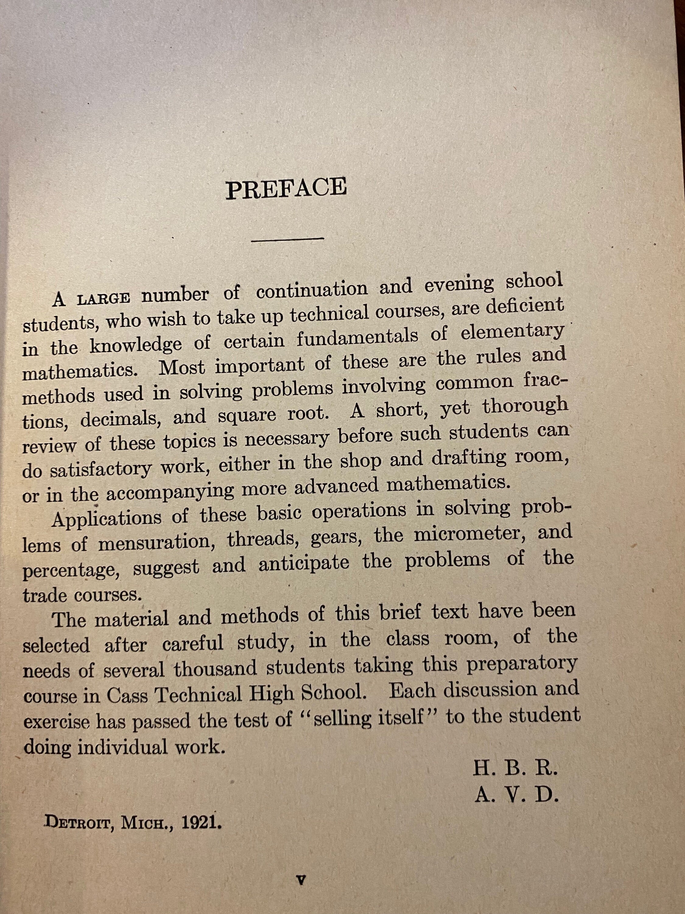 Preparatory Mathematics for Use in Technical Schools - Harold Ray ...