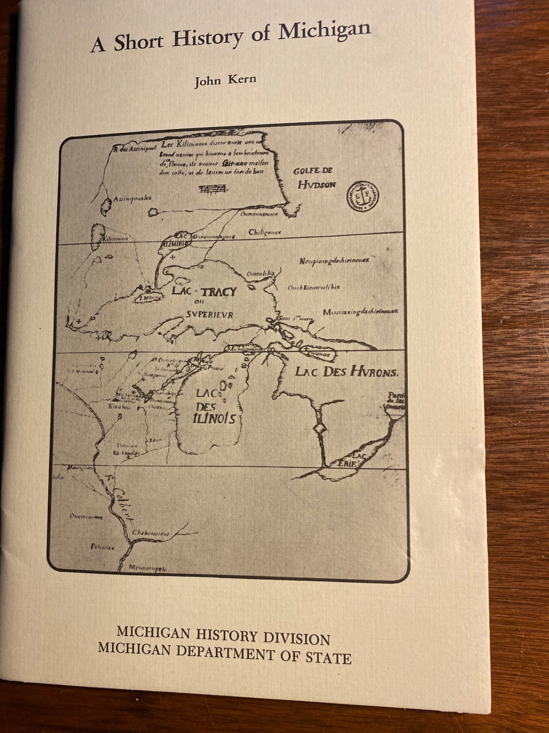 A Short History of Michigan - John Kern - Michigan History - 1977 ...