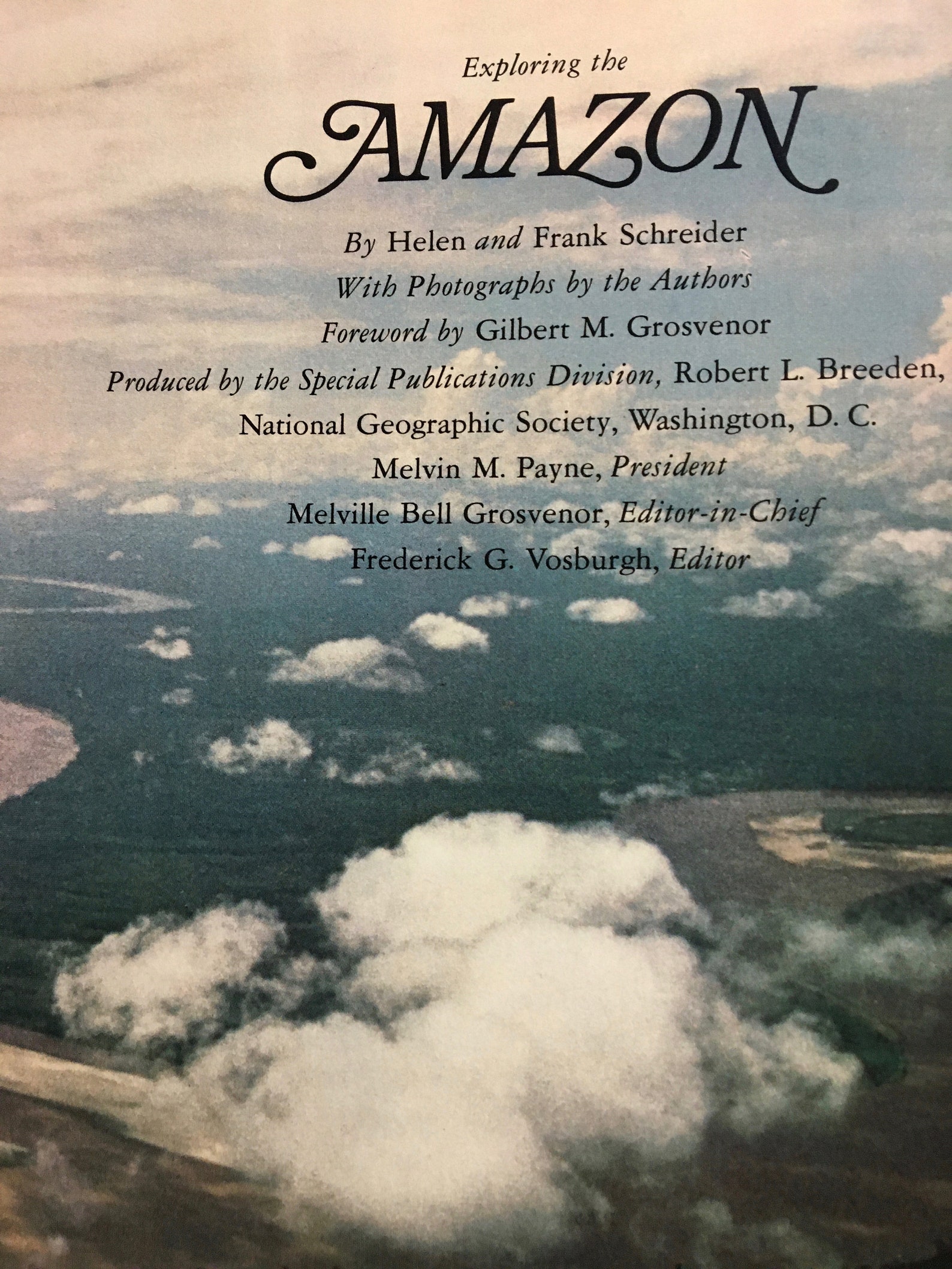 Exploring the Amazon National Geographic 1970 History - Etsy