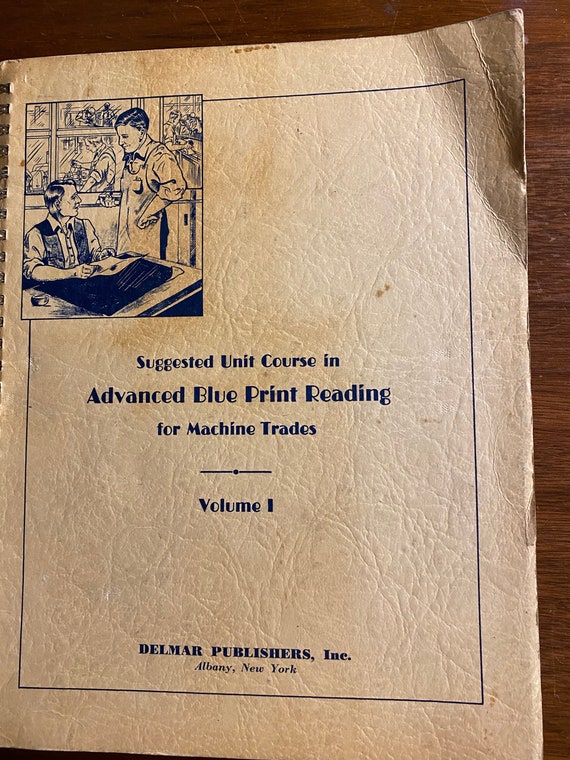 Advanced Blue Print Reading for Machine Trades Volume I | Etsy