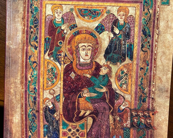 The Book of Kells Images From the Manuscript in Trinity College Dublin ...