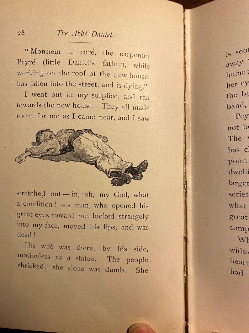 The Abbe Daniel - A Love Story - Andre Theuriet - Translated From the ...