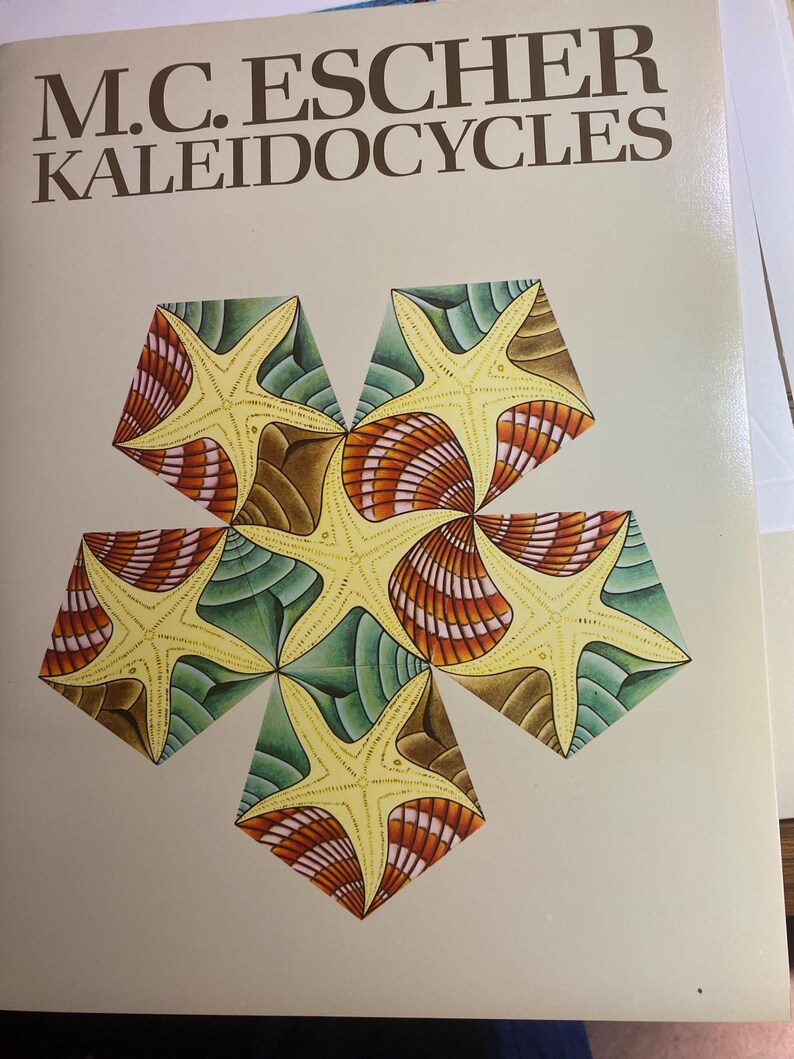 M C Escher Kaleidocycles With Paper Origami - Doris Schattschneider ...