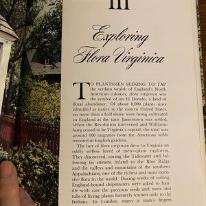 Flower World of Williamsburg Colonial America Gardens Joan Dutton 1973 ...