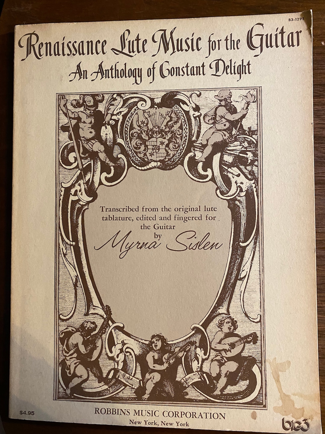 Renaissance Lute Music for the Guitar: an Anthology of Constant Delight ...
