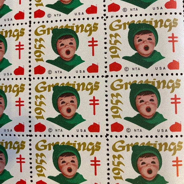 Tuberculosis Stamps - Etsy