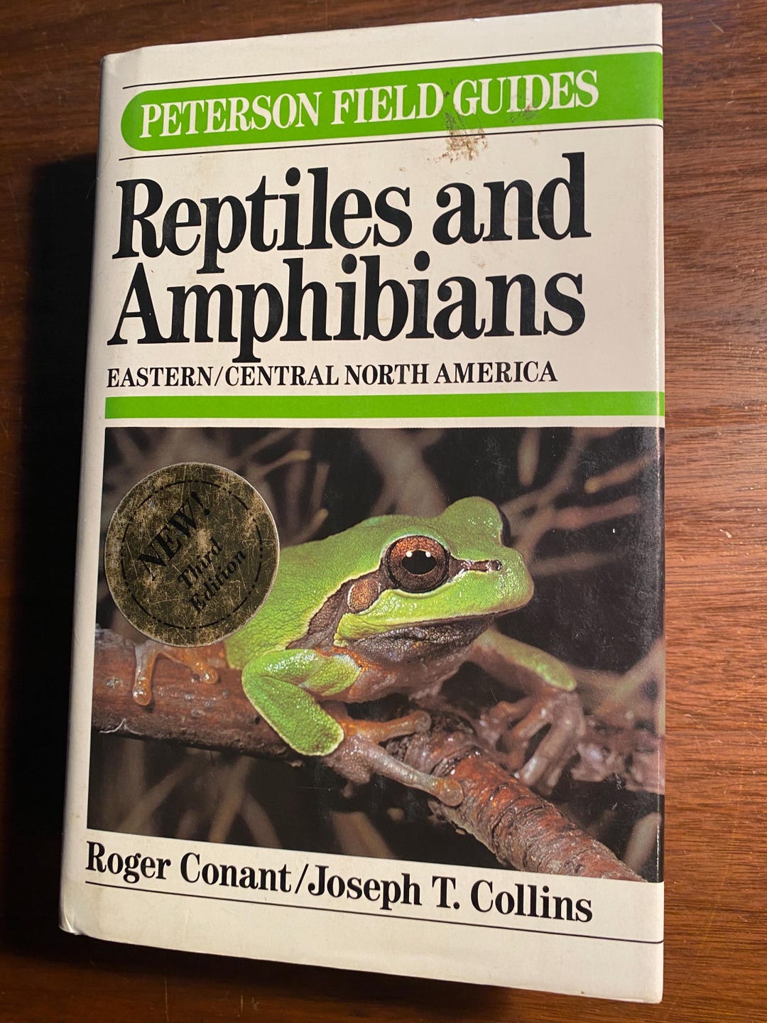 A Field Guide Reptiles and Amphibians Eastern / Central North America - Roger Conant / Joseph ...