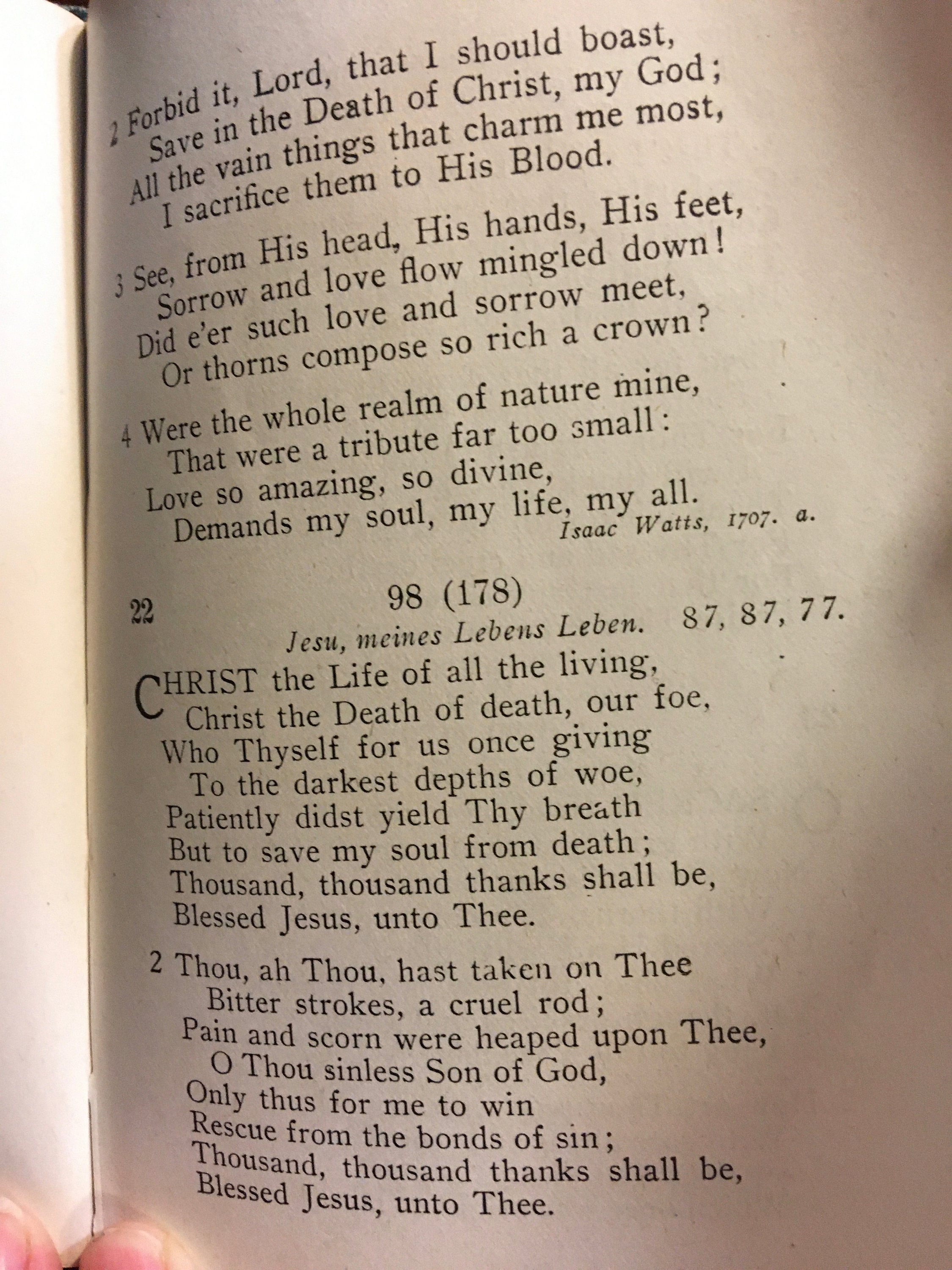 Lutheran Hymns Taken from the Common Service Book Sheet | Etsy