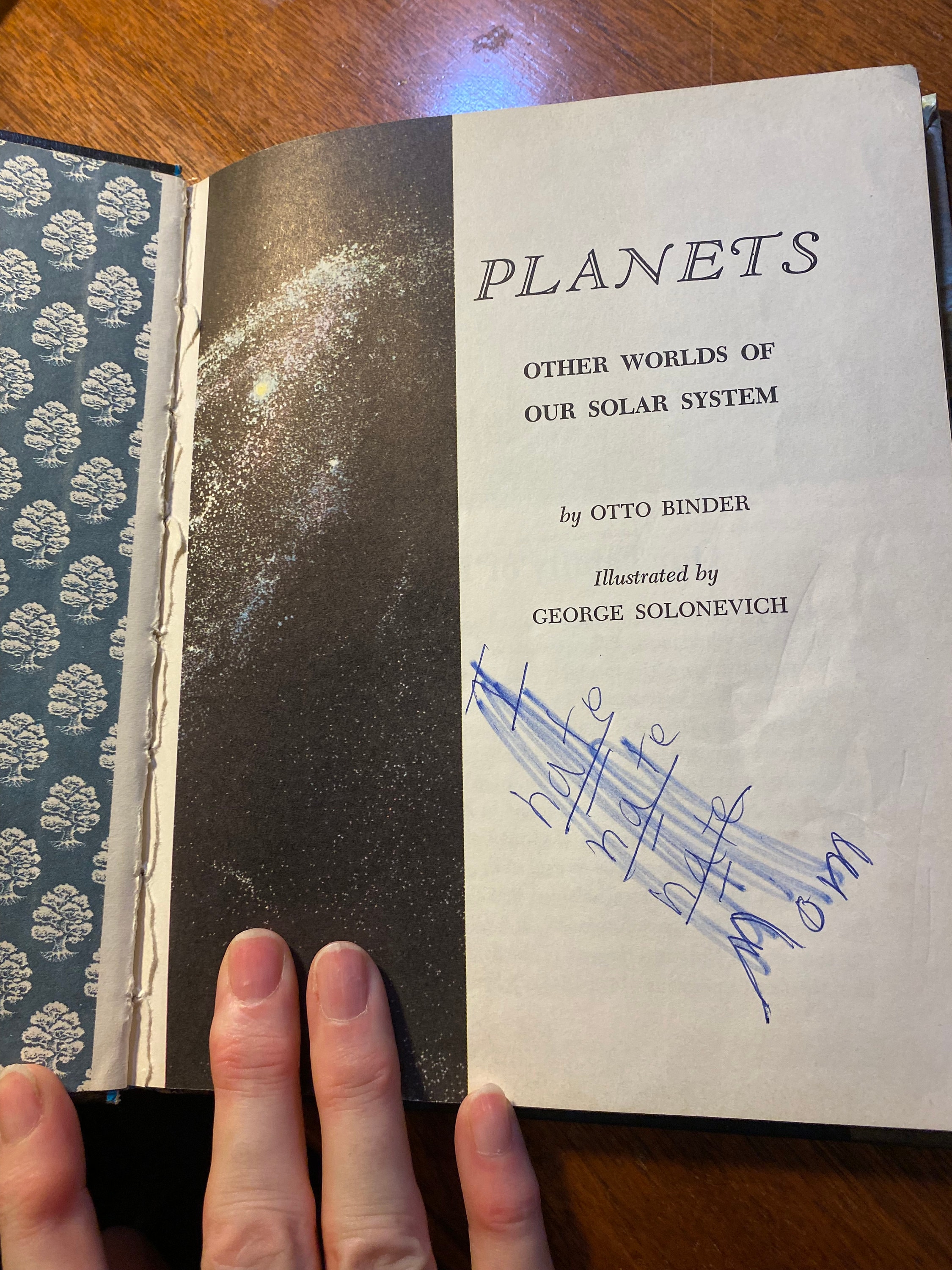 Planets Other Worlds of Our Solar System - Guide - Otto Binder - Weekly ...