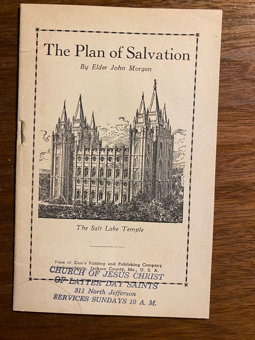 The Plan of Salvation - Elder John Morgan - Church of Jesus Christ of ...