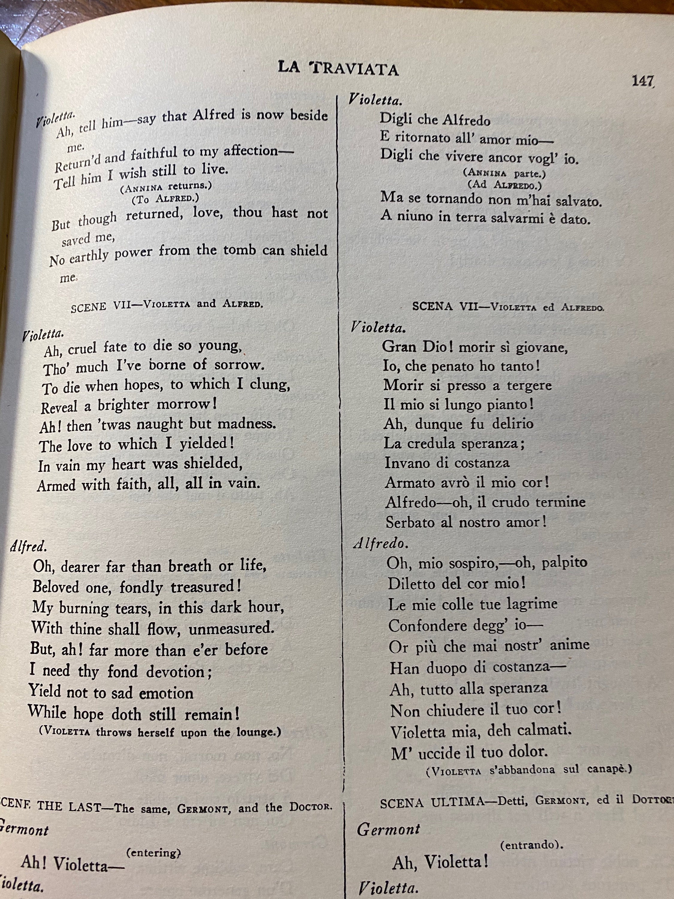 Authentic Librettos of the Italian Operas With English - Etsy