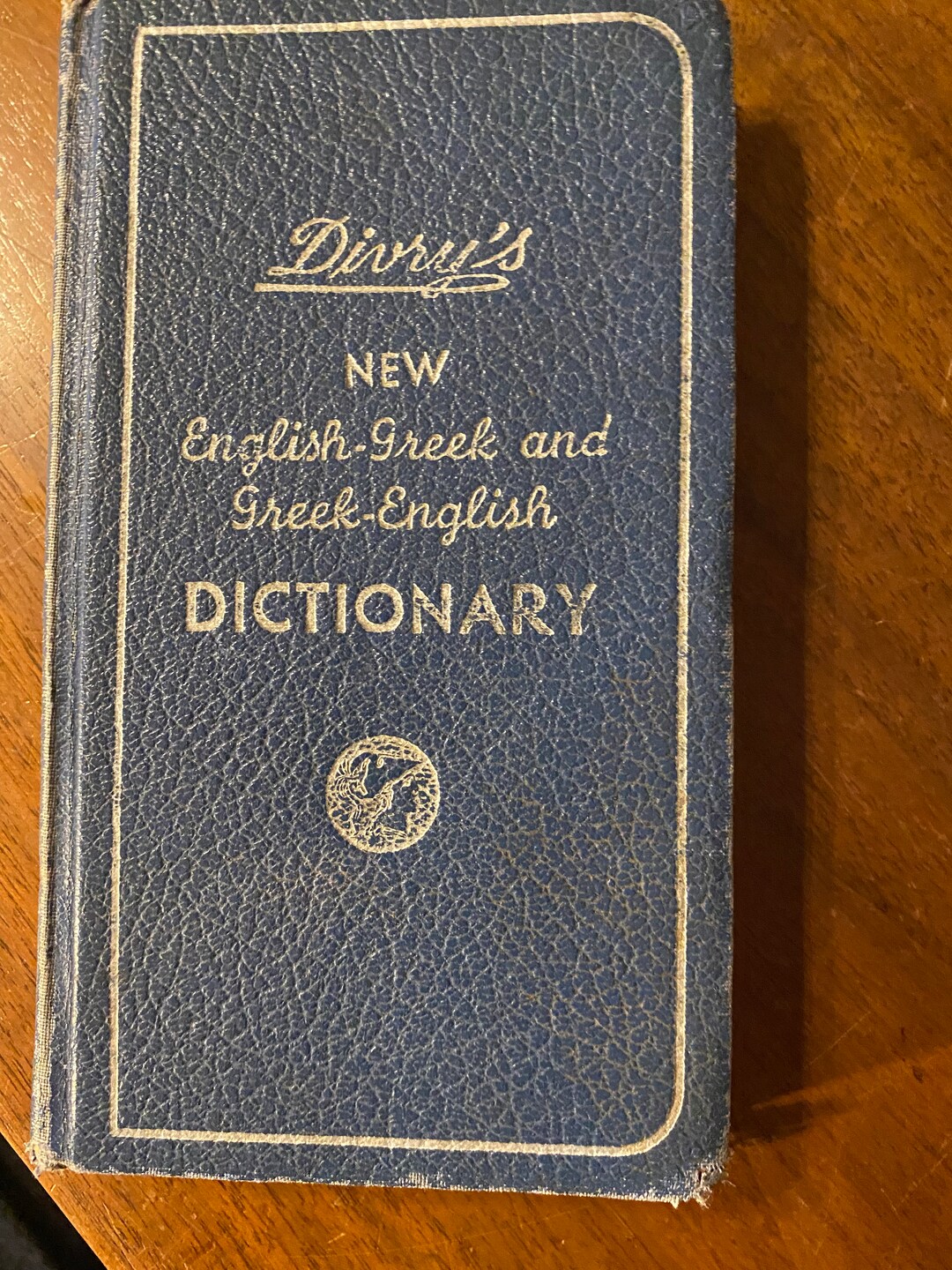 Diary's New Greek - English Handy Vest Pocket Dictionary - D C Divry ...