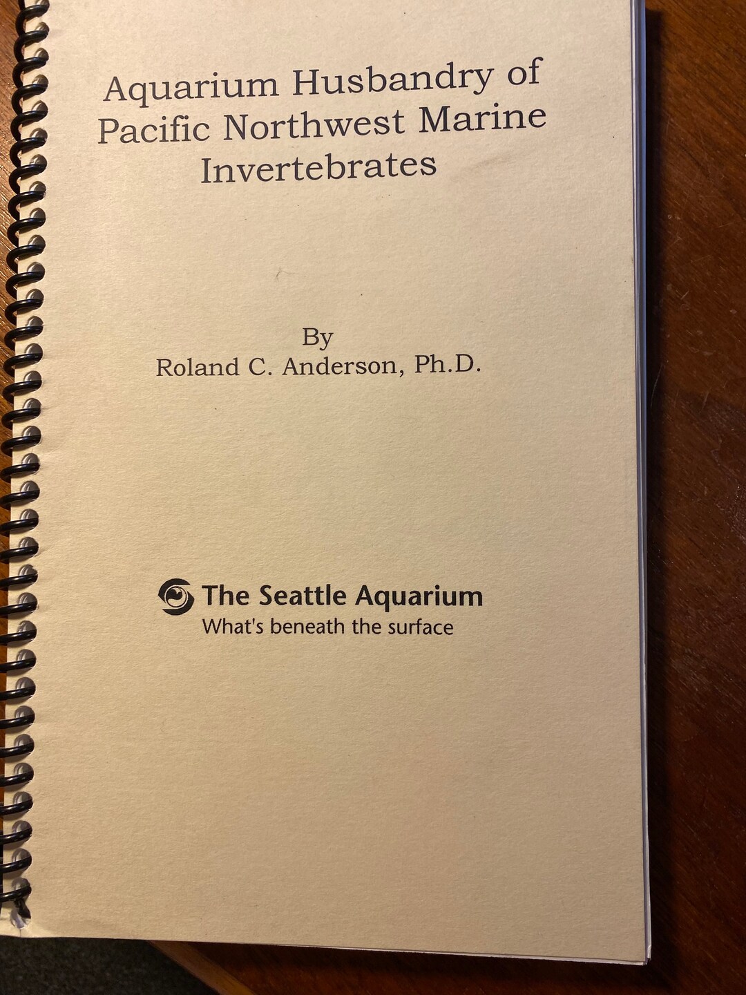 Aquarium Husbandry of Pacific Northwest Marine Invertebrates - Animals ...