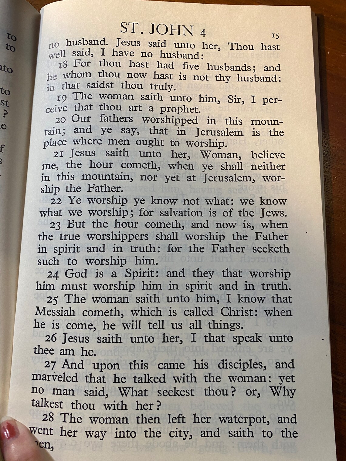 The Gospel According to Saint John King James Version 1611 - 1973 ...