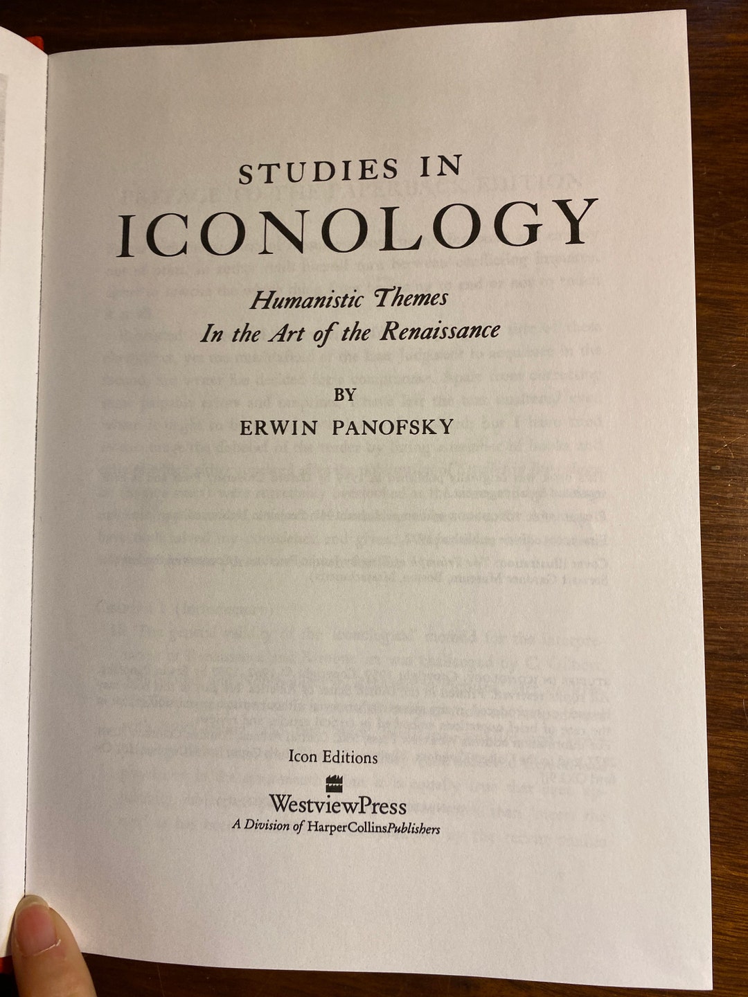 Studies in Iconology Humanistic Themes in the Art of the Renaissance ...