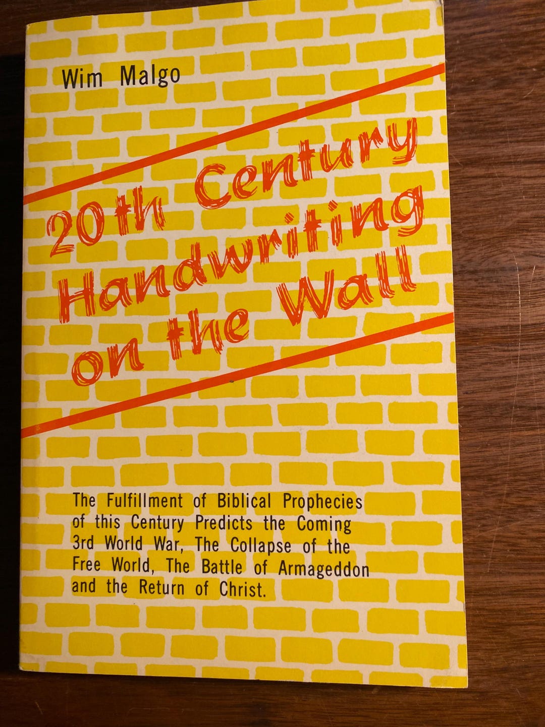 20th Century Handwriting on the Wall - Wim Malgo - 1978 - Bible ...