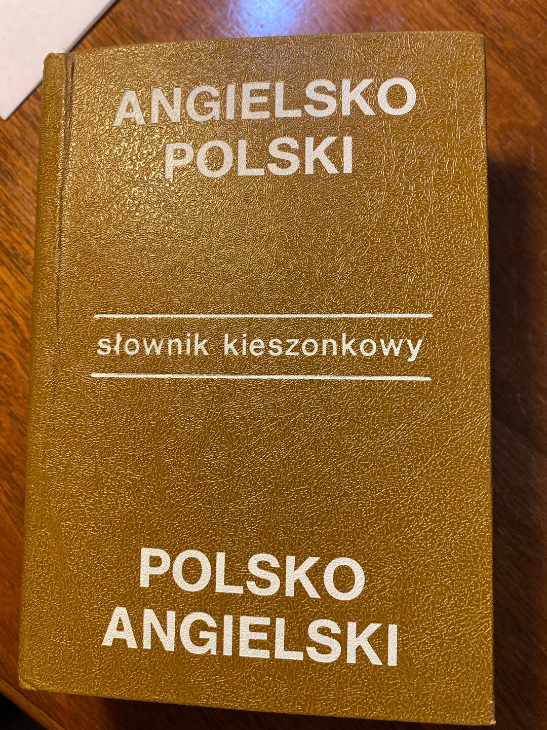 Polish English Dictionary - Pick Edition - Jan Stanislawski - 1983 ...