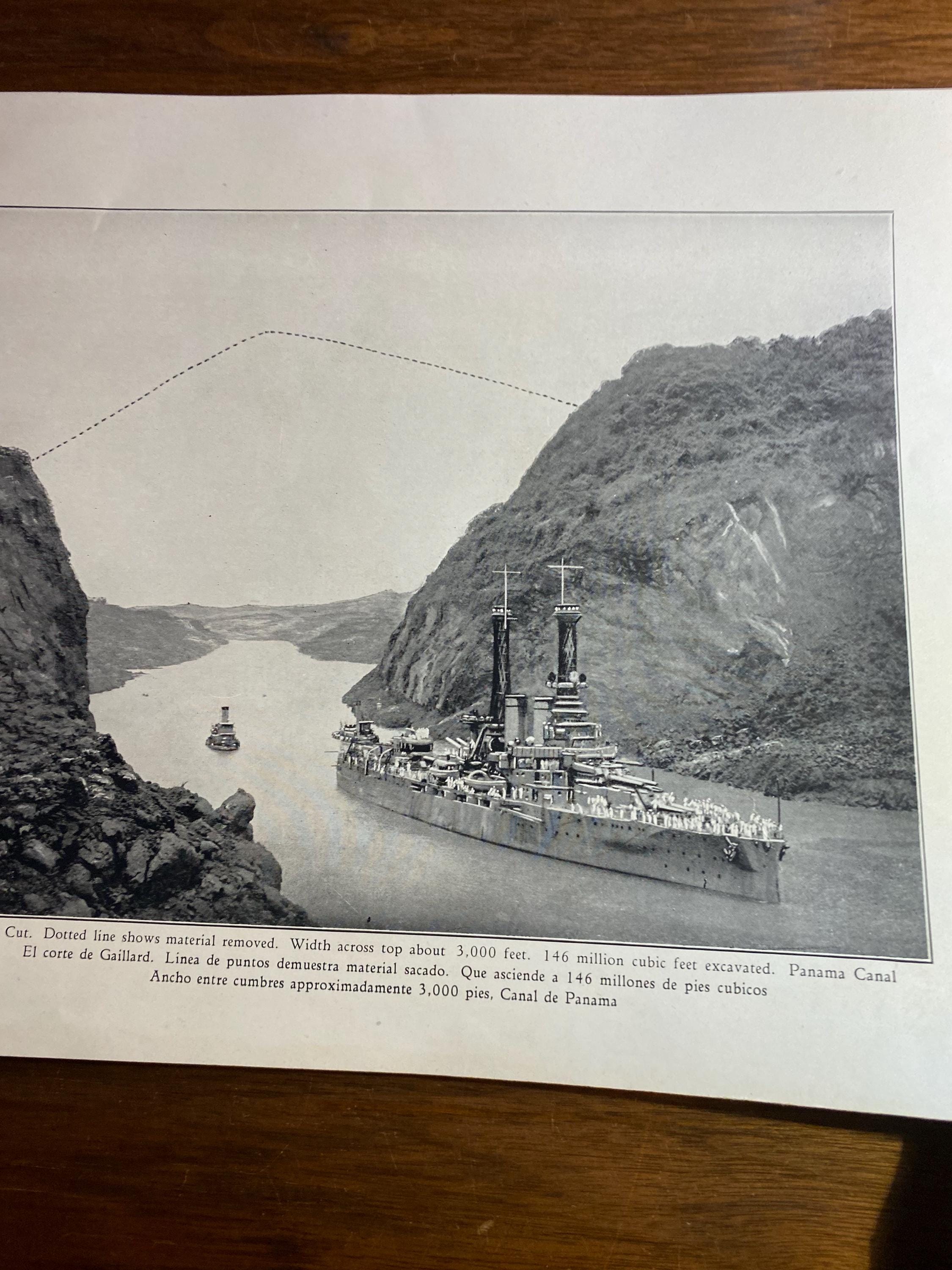 Souvenir of the Panama Canal C1960 - American History - United States ...