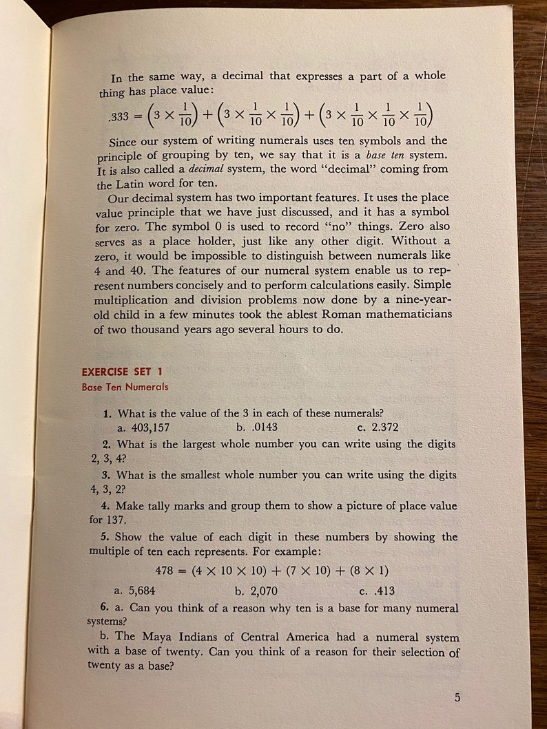 Understanding Numeration Systems Exploring Mathematics on | Etsy