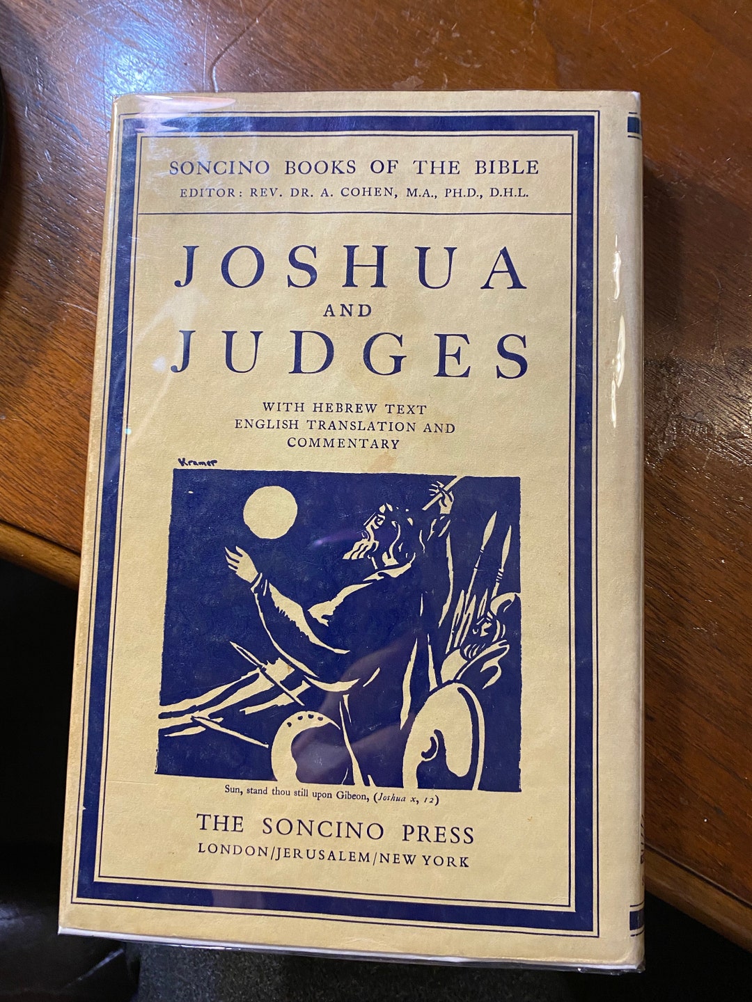 Joshua & Judges - Hebrew Text / English Translation, Commentary - A ...