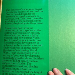 Submarines History / Evolution of Underwater Fighting Vessels - Antony Preston - 1975 ...