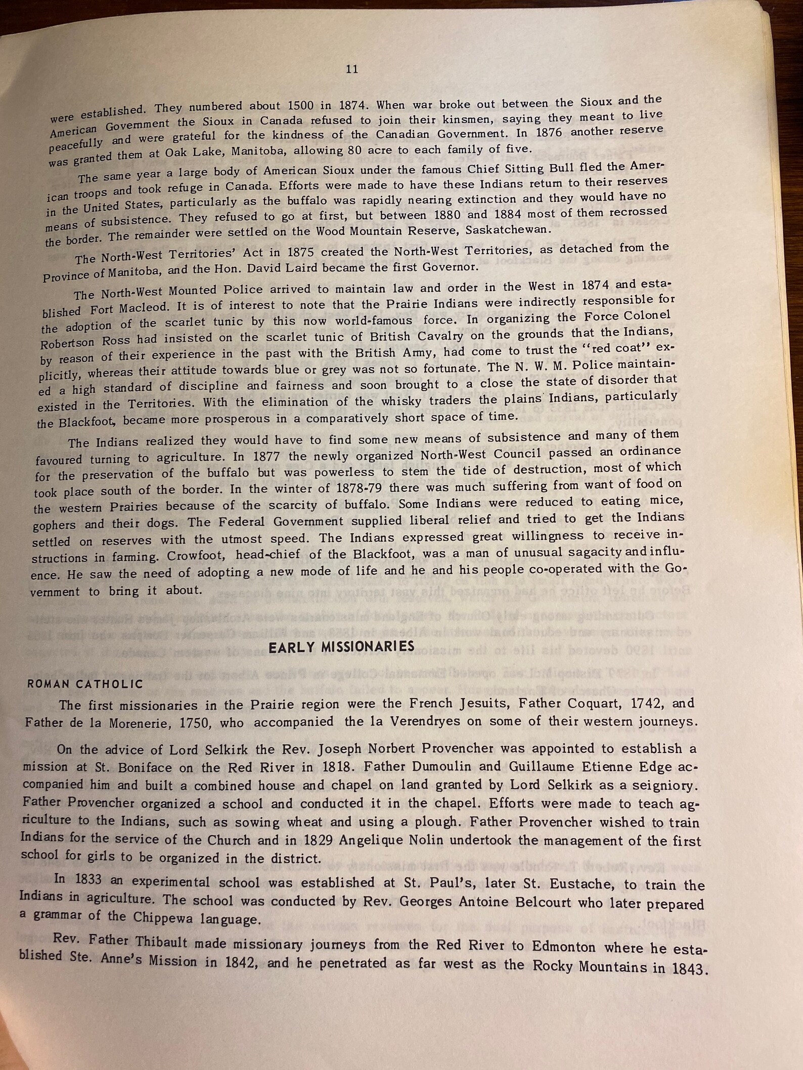 Indians of the Prairie Provinces - Canada - an Historical Review - 1967 ...
