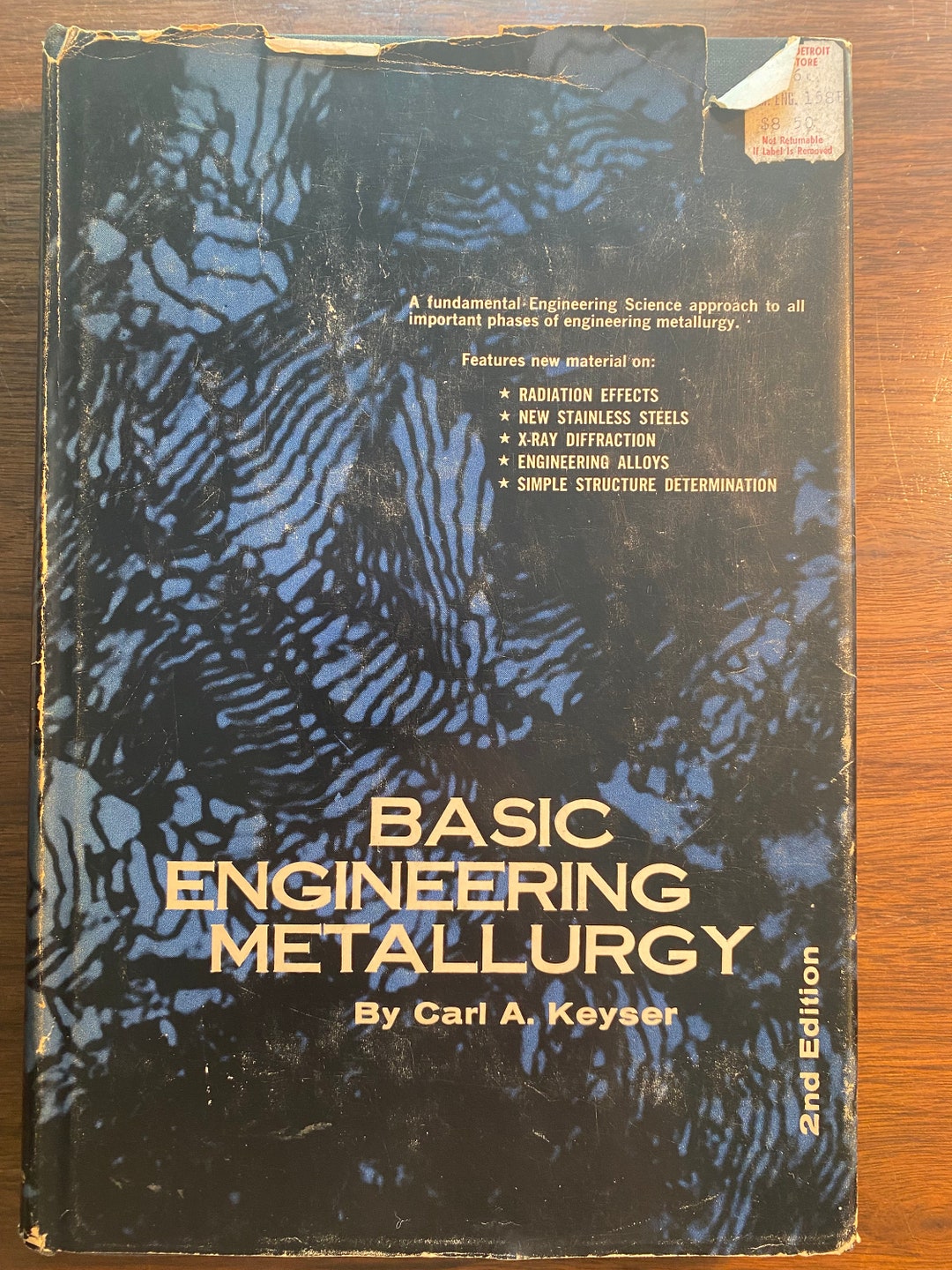 Basic Engineering Metallurgy Theories, Principle & Applications - Carl ...