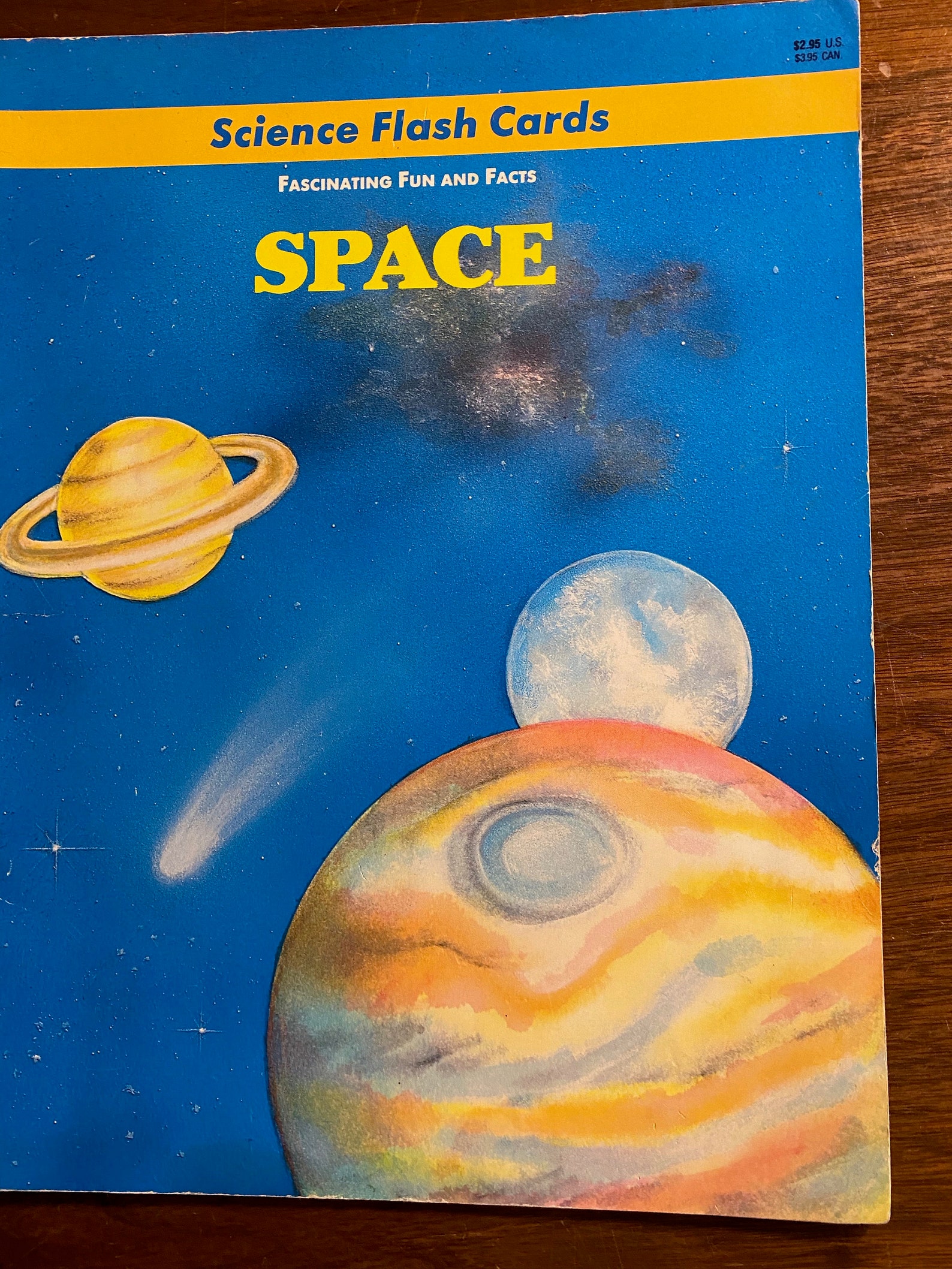 Space Science Flash Cards Astronomy Fun and Facts | Etsy