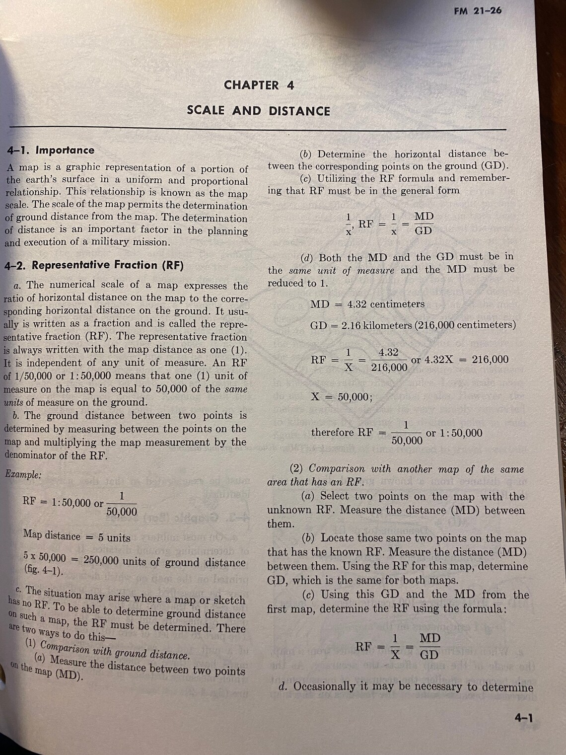 Map Reading - the Army Field Manual FM 21-26 - Departments of the Army ...